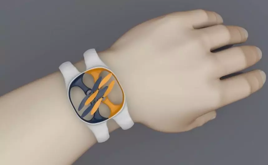 Nixie-drone-montre-bracelet