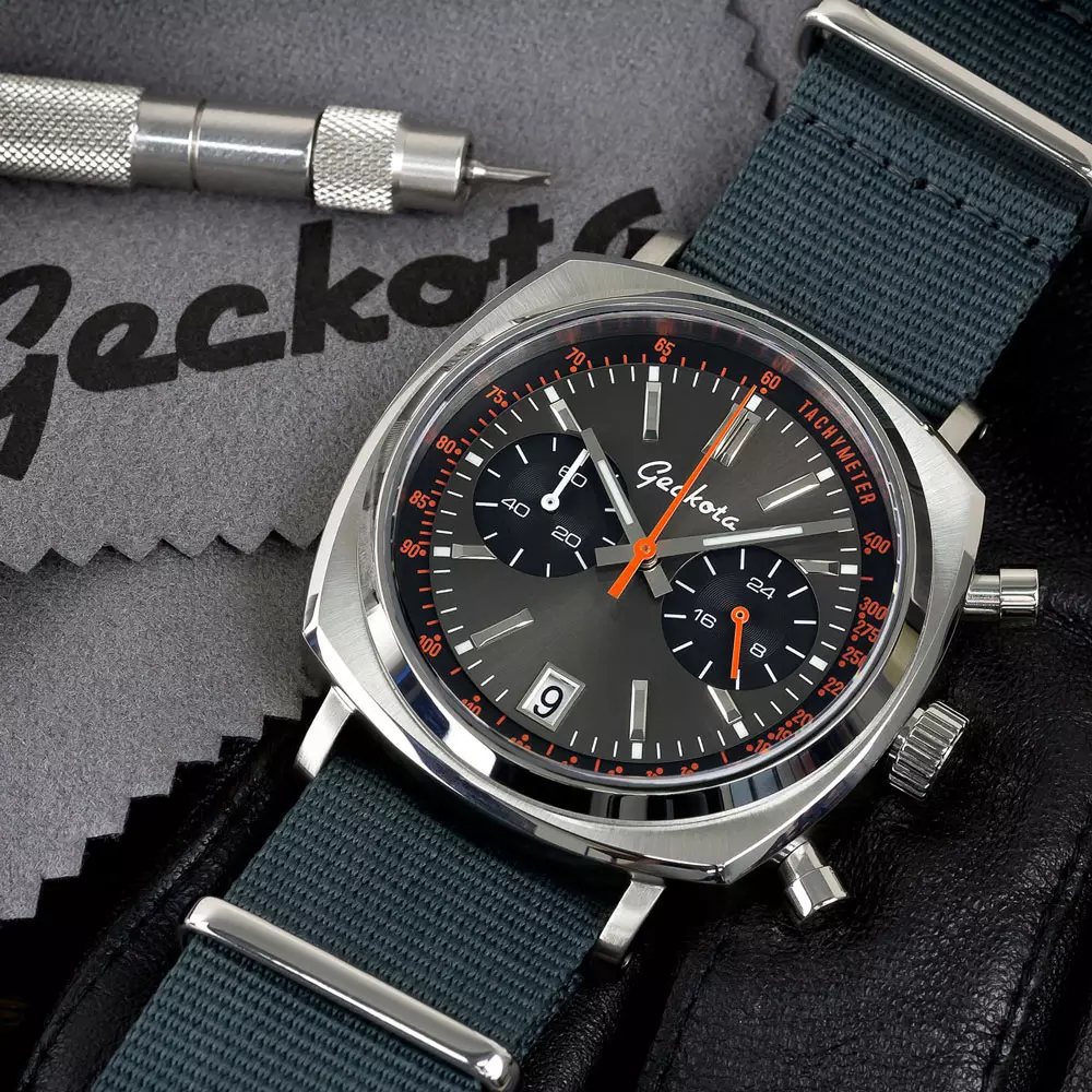 Geckota C-1 Racing Chronograph Watch