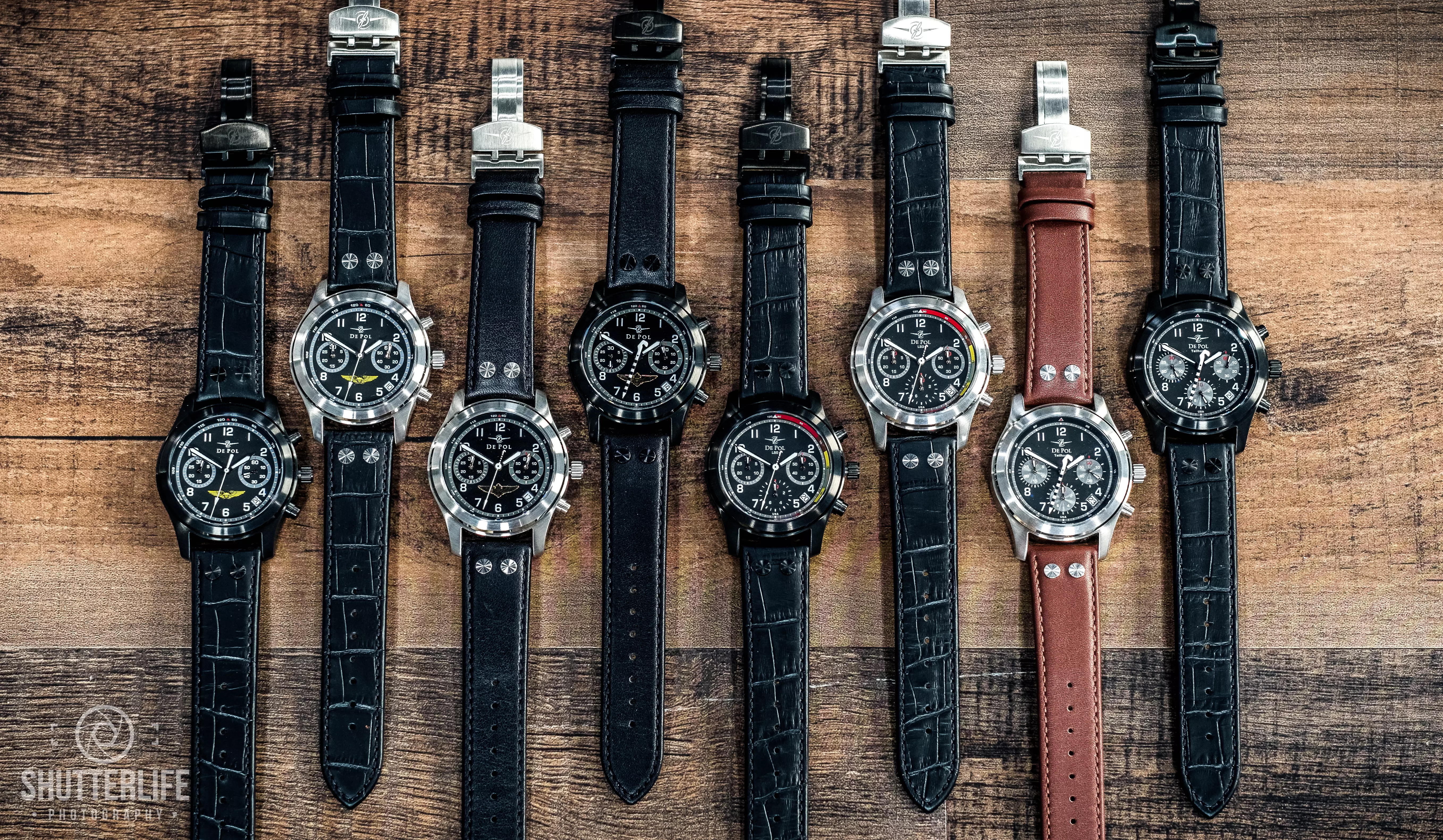 Relógios de aviação personalizáveis da De Pol Watch Company 102113_1