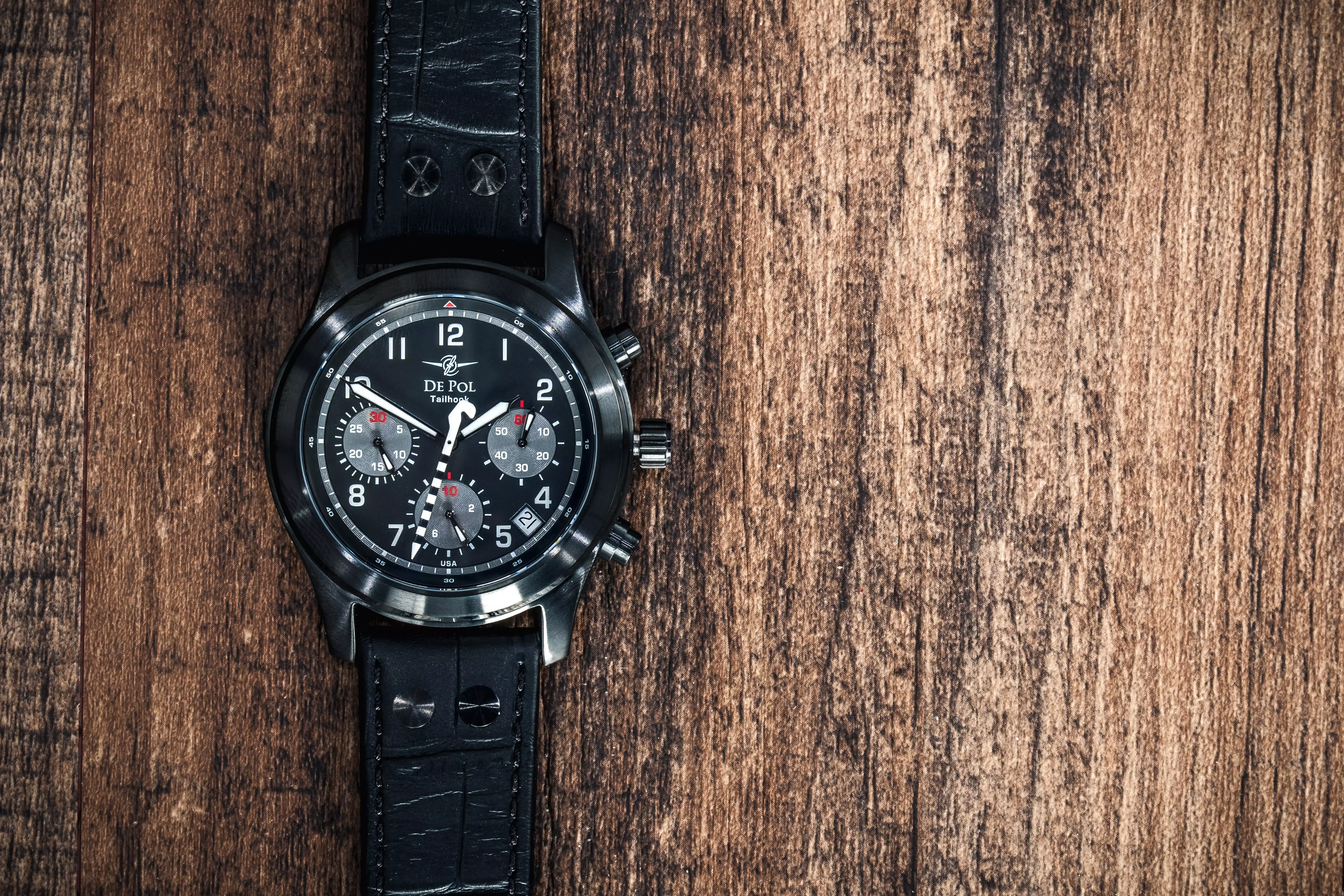 Đồng hồ hàng không có thể tùy chỉnh của Công ty De Pol Watch 102113_6