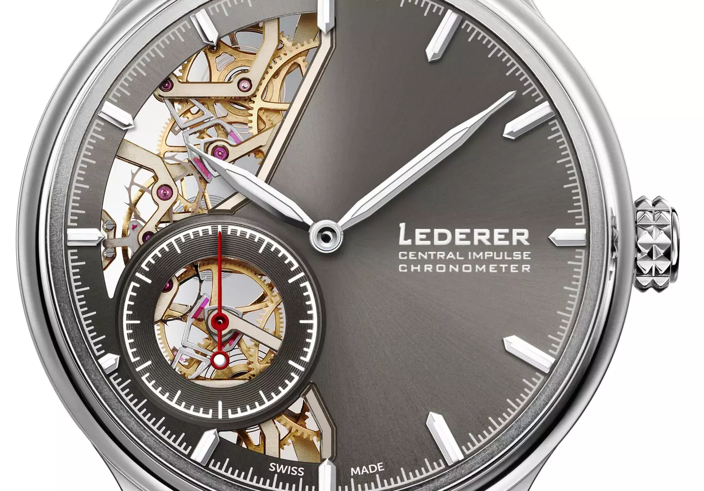Bernhard Lederer Central Impulse 크로노미터 시계는 정밀함을 추구하는 신사의 시계입니다. 102333_6