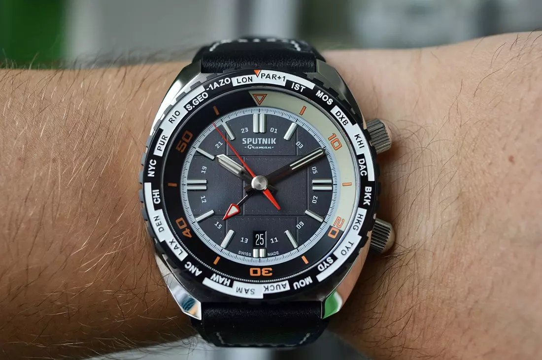 นาฬิกา Gruman Sputnik GMT 102407_2