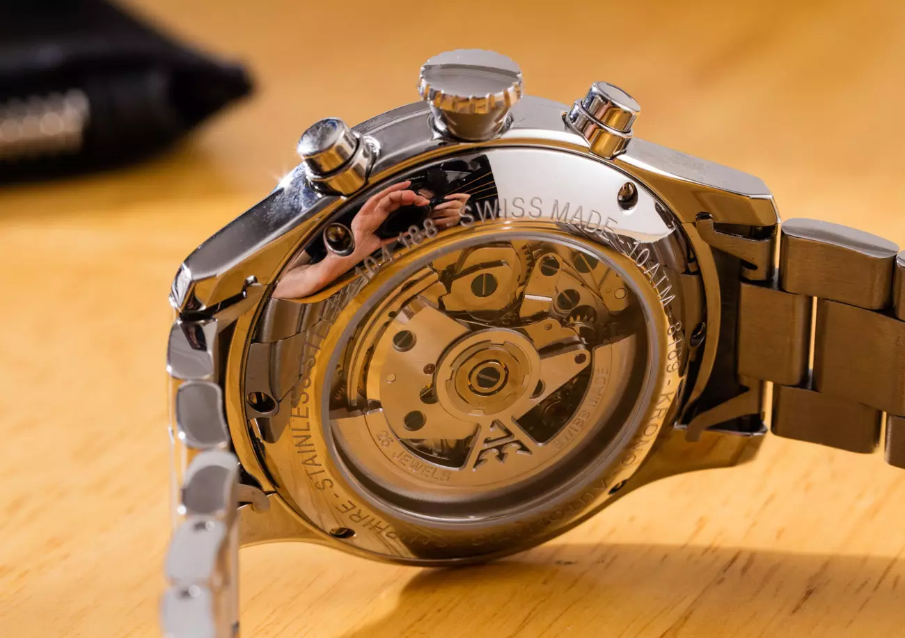 Catorex Krono Classic 42 煙熏紅色錶盤手錶評論 102553_3