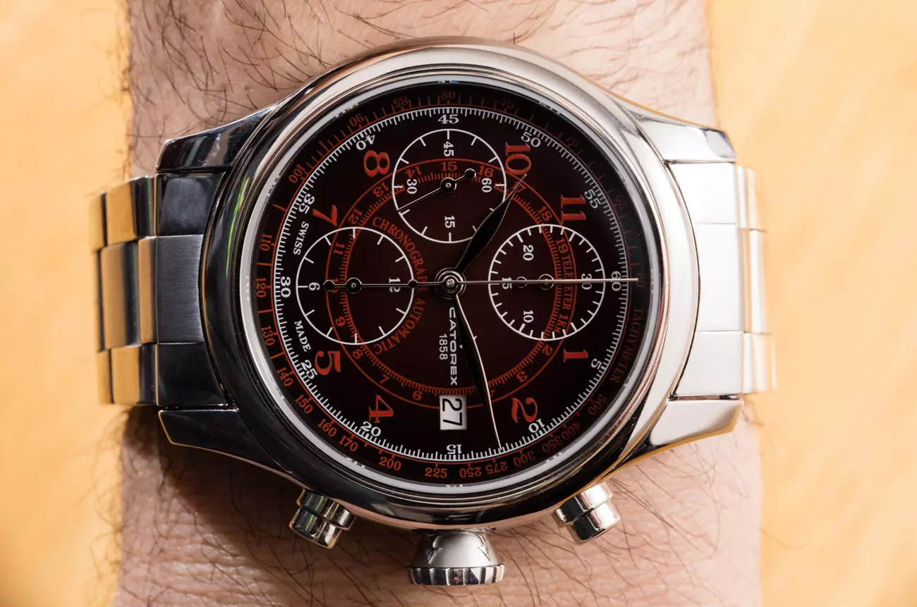 Catorex Krono Classic 42 Smoked Red Dial Watch Recenzja 102553_6