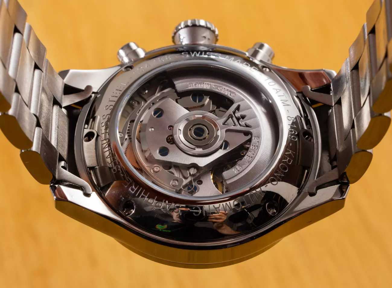 Catorex Krono Classic 42 Smoked Red Dial Watch მიმოხილვა 102553_9