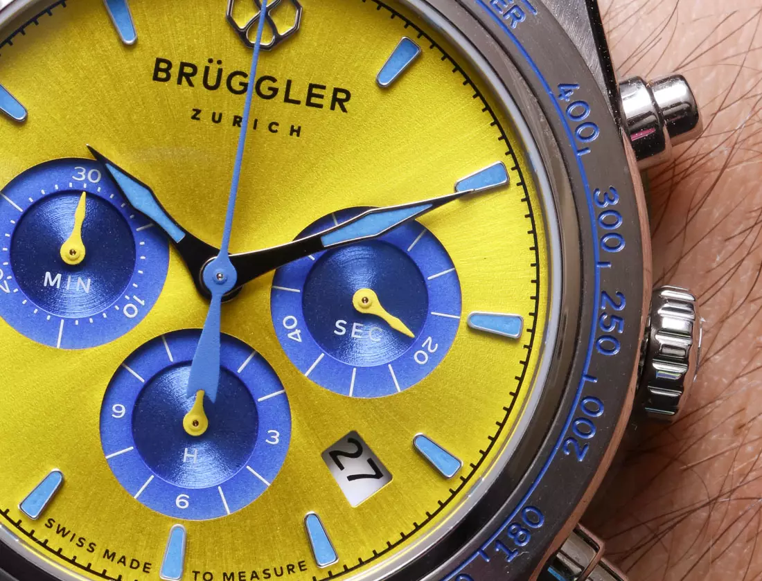 布魯格勒計時碼表可定製手表評論 102597_10