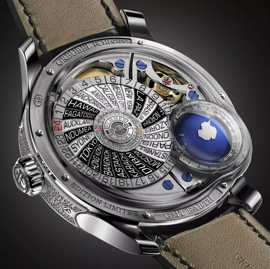 Greubel Forsey GMT Earth & Différentiel d'Égalité ໂມງ 10272_4