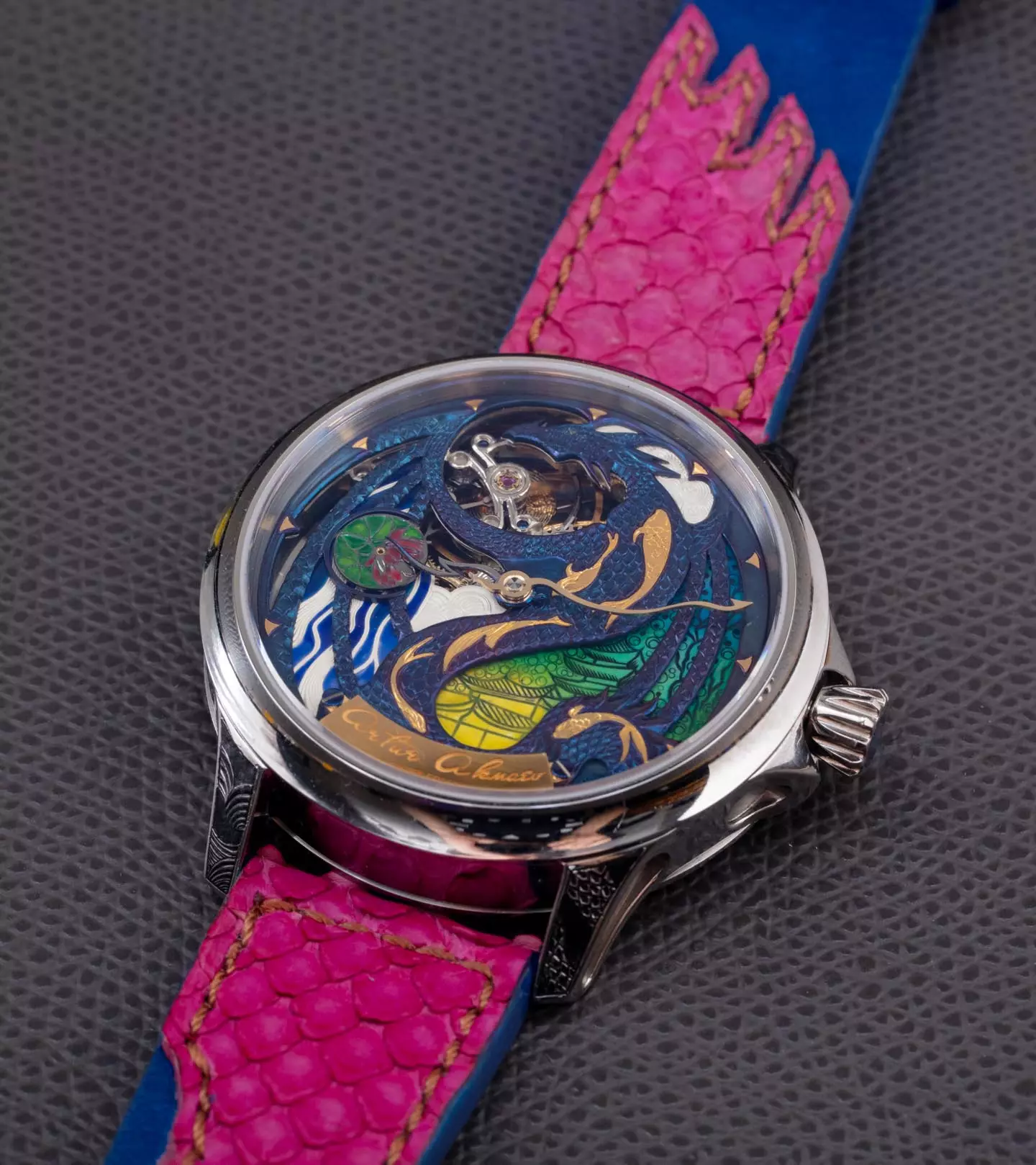 Рачни: Артур Акмаев Подемот на Синиот змеј часовник 102915_6
