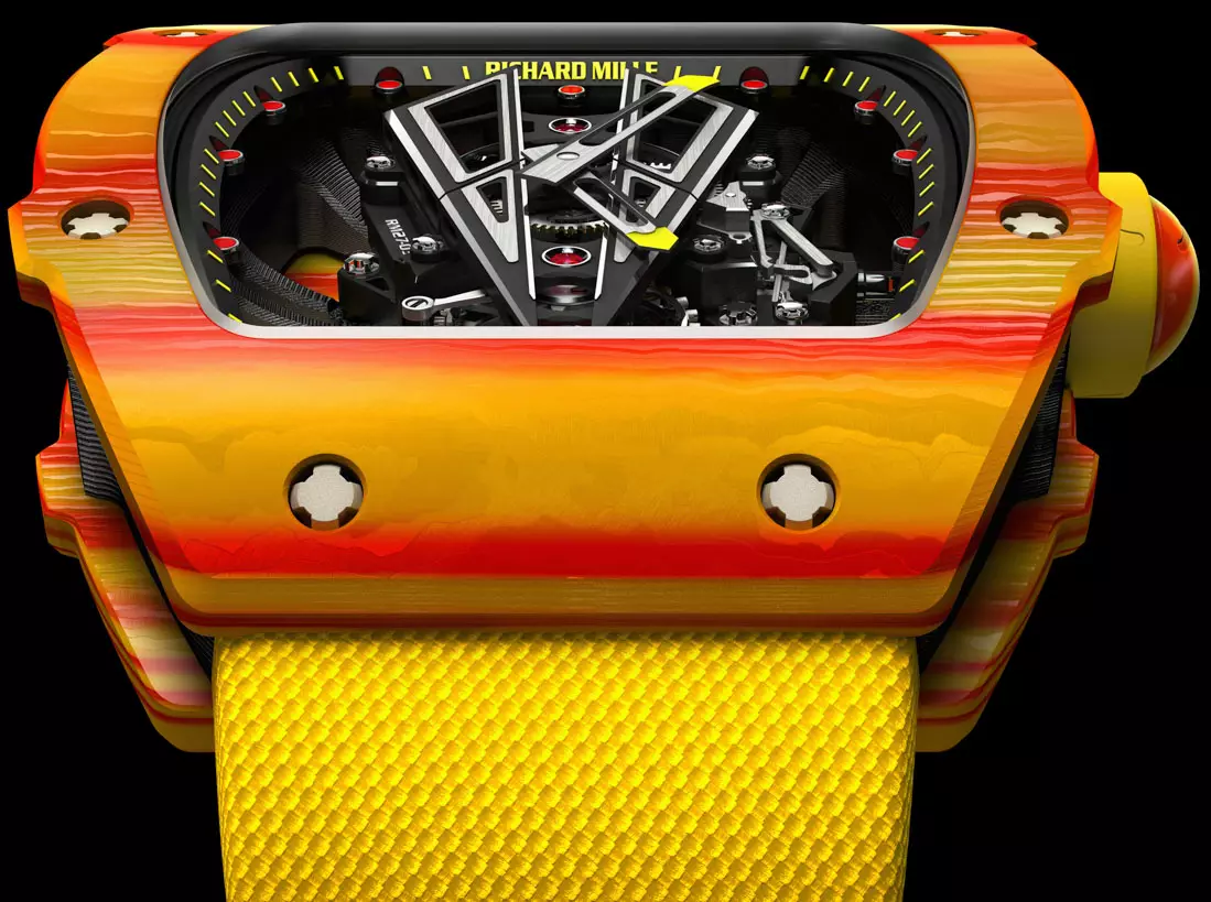Richard Mille RM 27-03 Rafael Nadal 腕時計 10,000 G に耐えるトゥールビヨン付き 10462_8