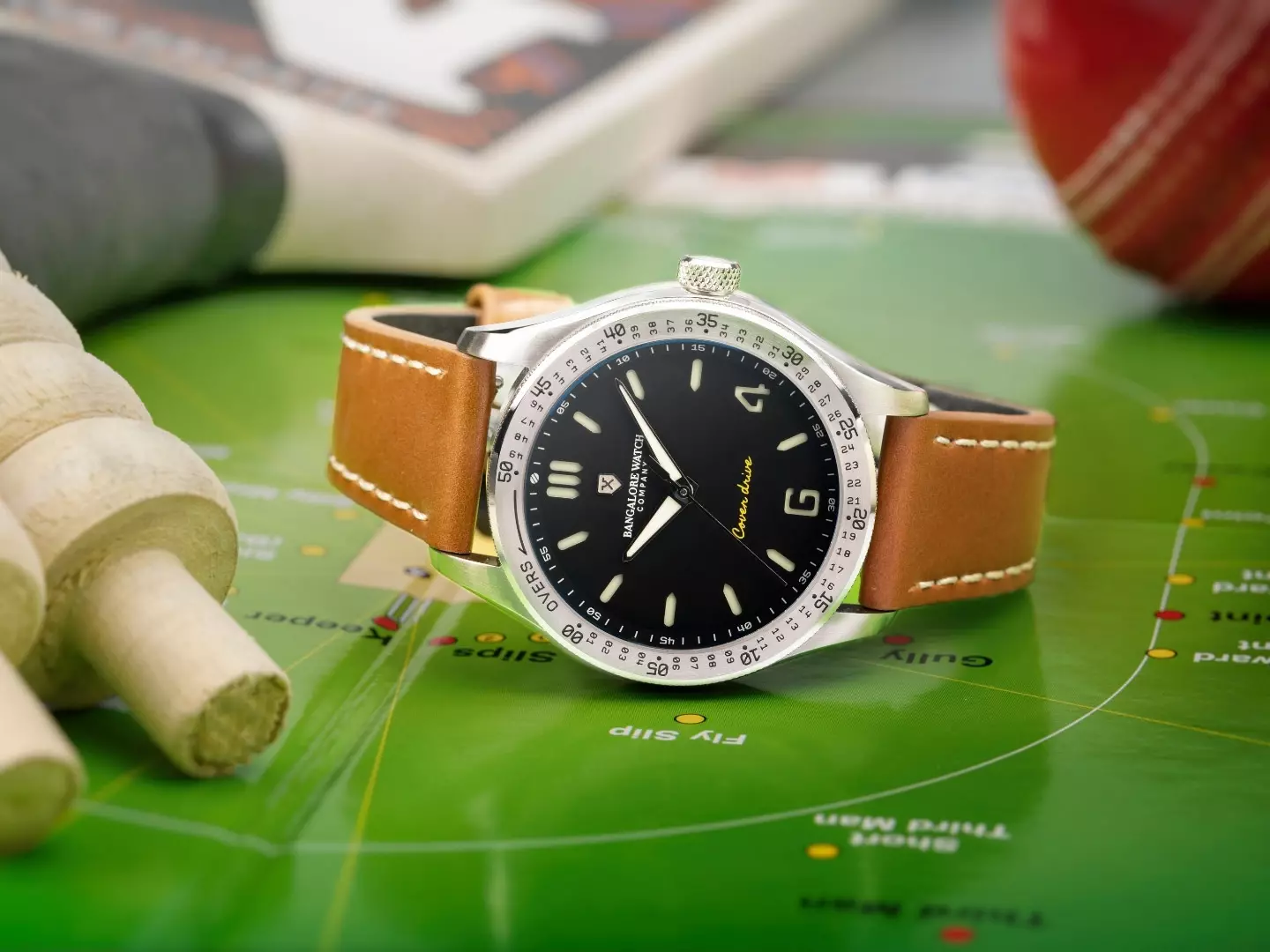 Bangalore Watch Company Cover Drive Дебют на часовник, вдъхновен от крикет 1057_2