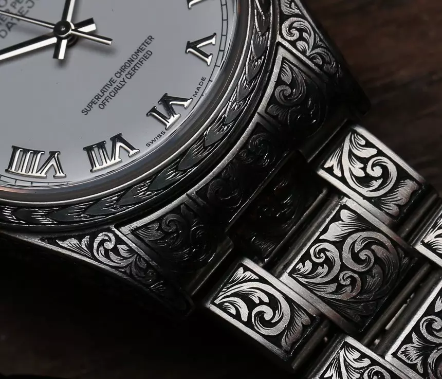 ṢeWorn-Engraved-Rolex-iṣọ-15