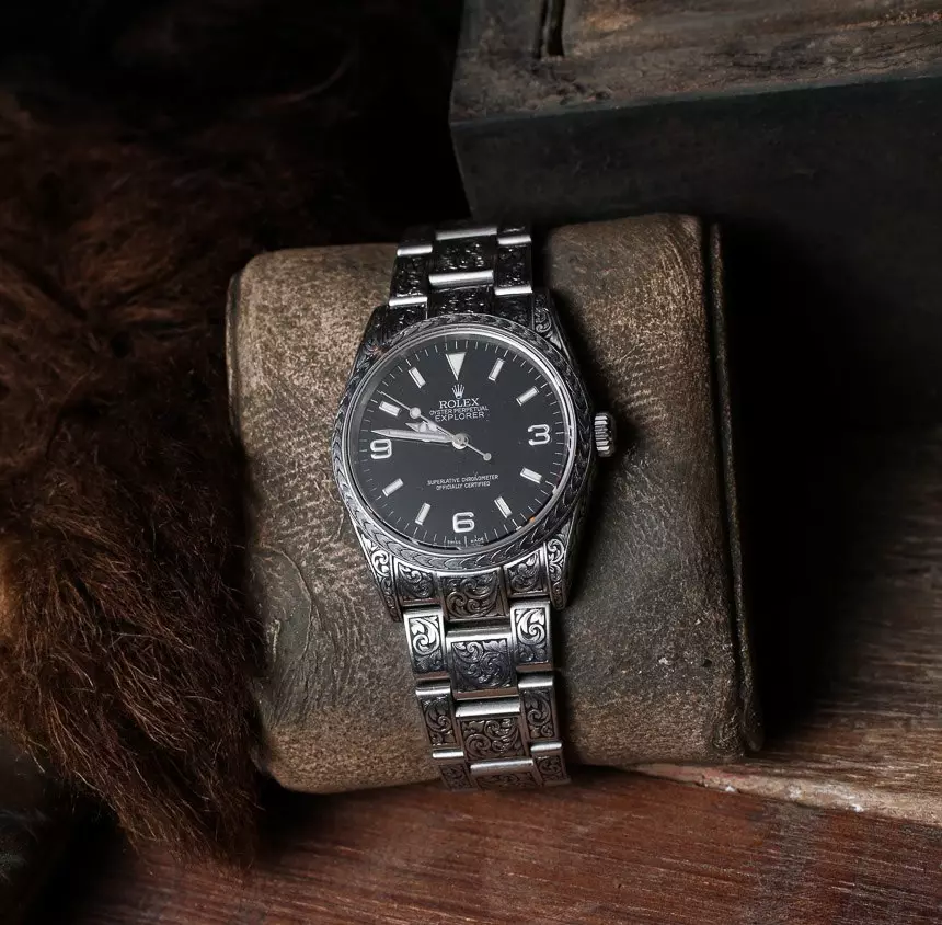 ṢeWorn-Engraved-Rolex-iṣọ-28