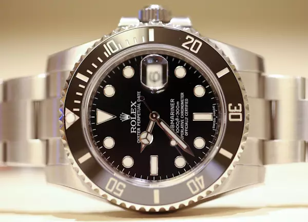 Rolex Submariner Watch Steel Data