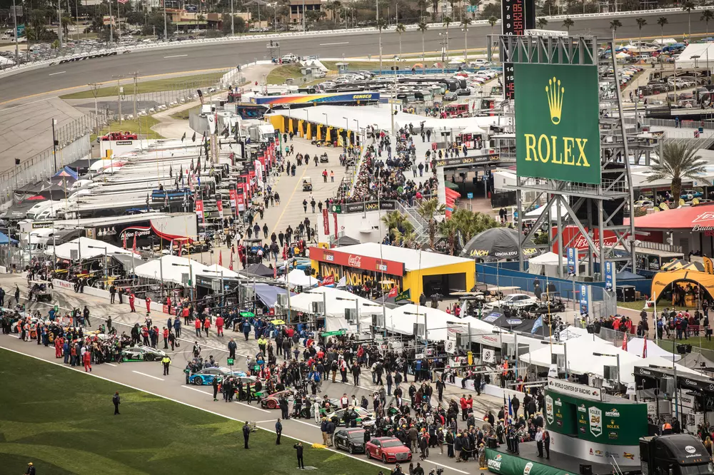 Laugardagsstemning á Rolex 24 á Daytona 2017