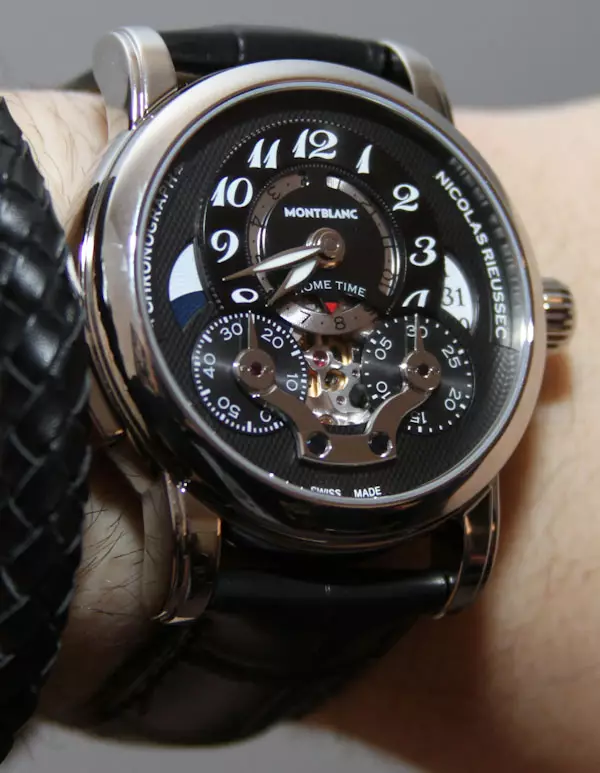 Montblanc Nicolas Rieussec Chronograph ကိုဖွင့်ပြီး မူလအချိန်နာရီ လက်ဆွဲဖွင့်ပါ။ 10730_1