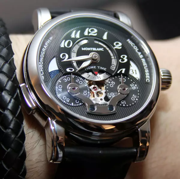 Montblanc Nicolas Rieussec Chronograph ကိုဖွင့်ပြီး မူလအချိန်နာရီ လက်ဆွဲဖွင့်ပါ။ 10730_4