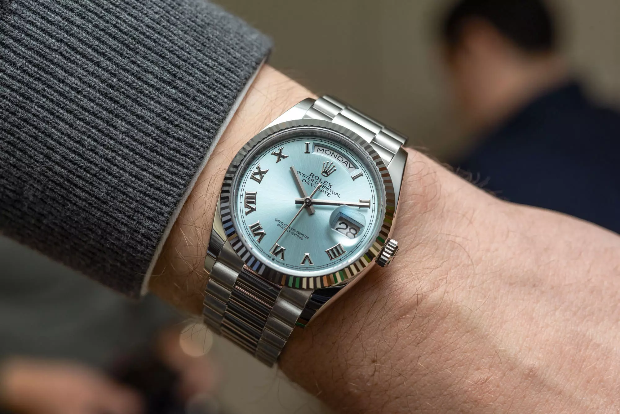 Hands-On: Platinum Rolex Day-Date 36 at Day-Date 40 Relo na May Fluted Bezel Ipinaliwanag 1105_12