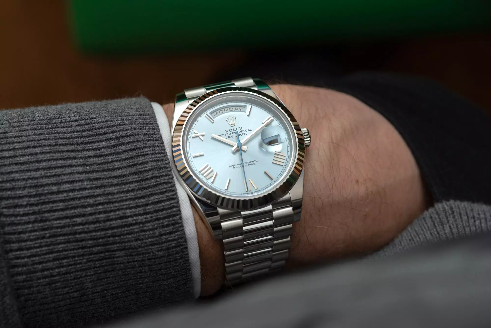 Hands-On: Platinum Rolex Day-Date 36 at Day-Date 40 Relo na May Fluted Bezel Ipinaliwanag 1105_8