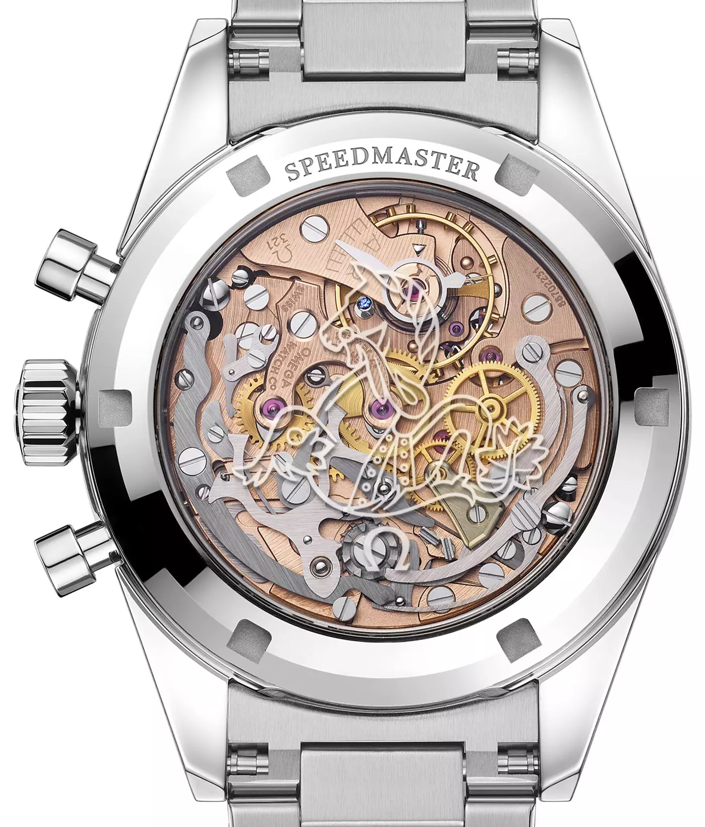 Omega presenta el nou rellotge Speedmaster Calibre 321 en or Canopus de 18 quilates 1117_4