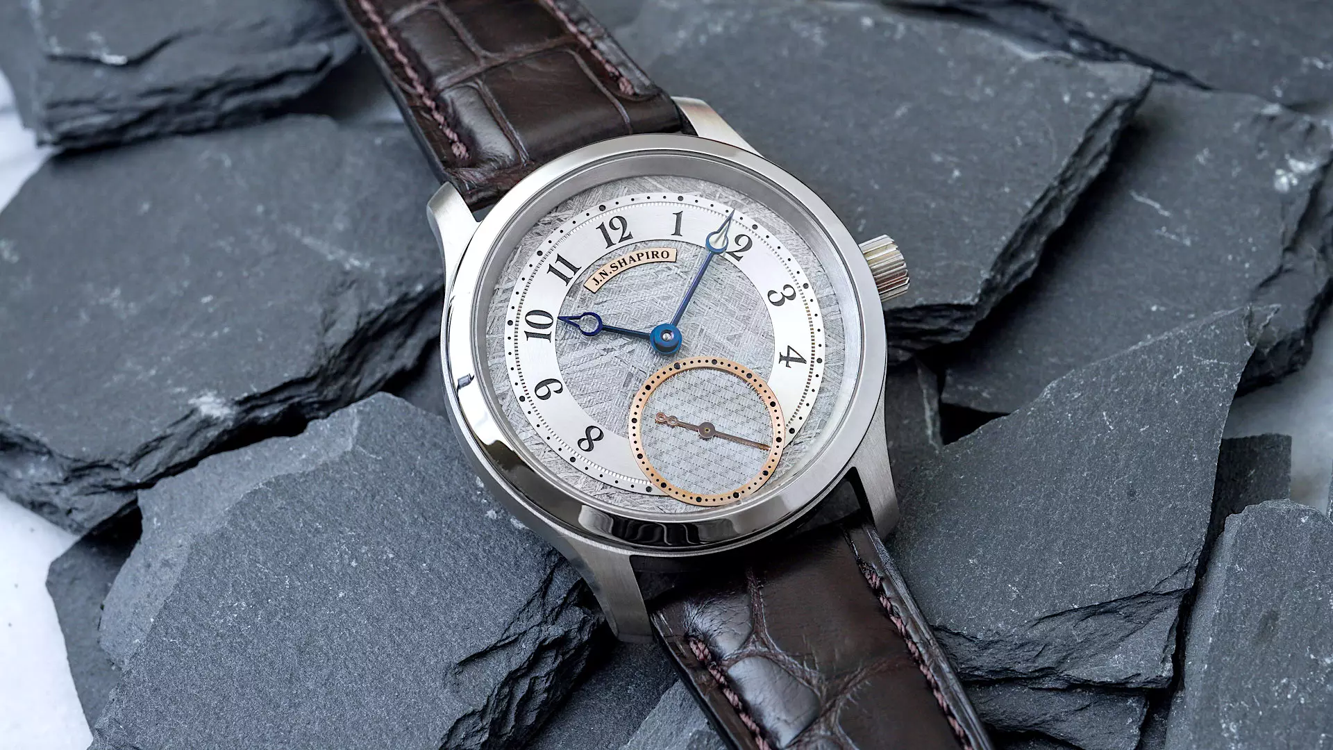 J.N. Shapiro debutearret Limited-Edition Infinity Series P.01 yn gearwurking mei Collective Horology 11190_1