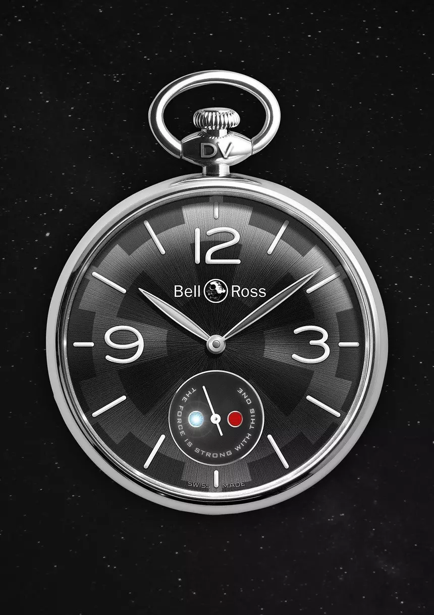 Sou entènèt jwèt Bell-Ross-Darth-Vader-Pocket-Watch