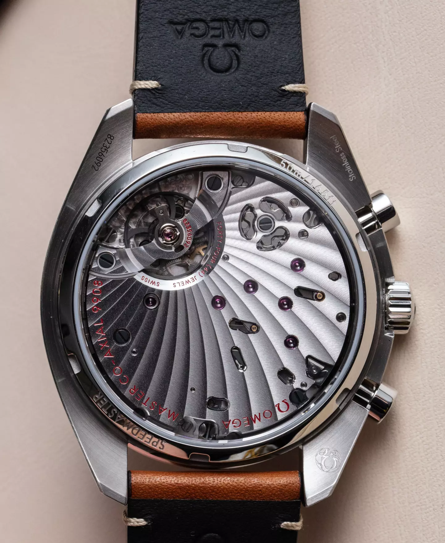 Praktinis: Omega Speedmaster Chronoscope bendraašis pagrindinis chronometras 1122_4