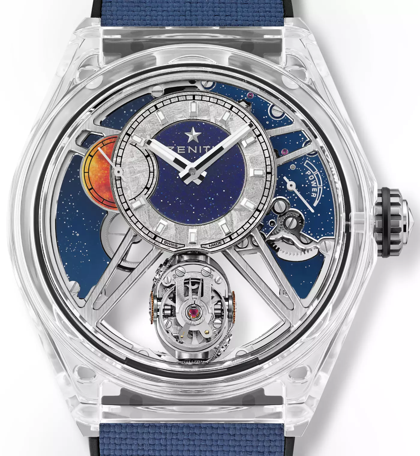 Zenith Məhdud Buraxılışlı Defy Zero G Sapphire və Defy 21 Double Tourbillon Sapphire qol saatlarını təqdim etdi 11231_3