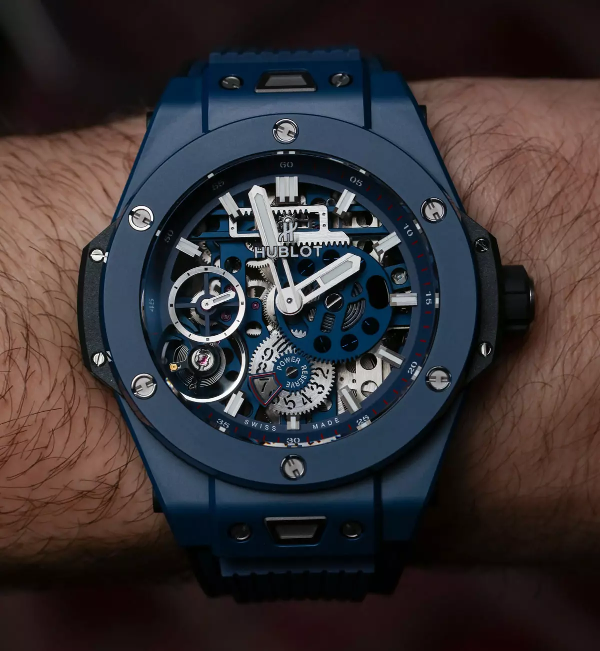 Hublot Meca-10 Ceramic Blue pojnopafo