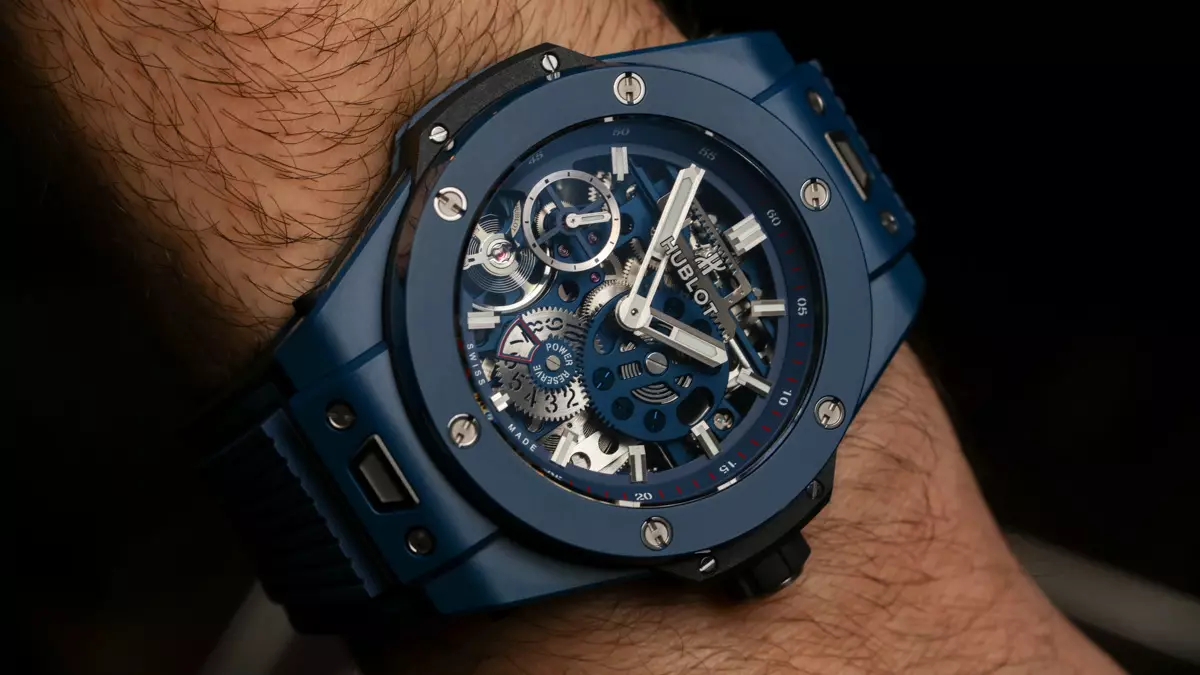 Hublot Meca-10 Ceramic Blue pojnopafo