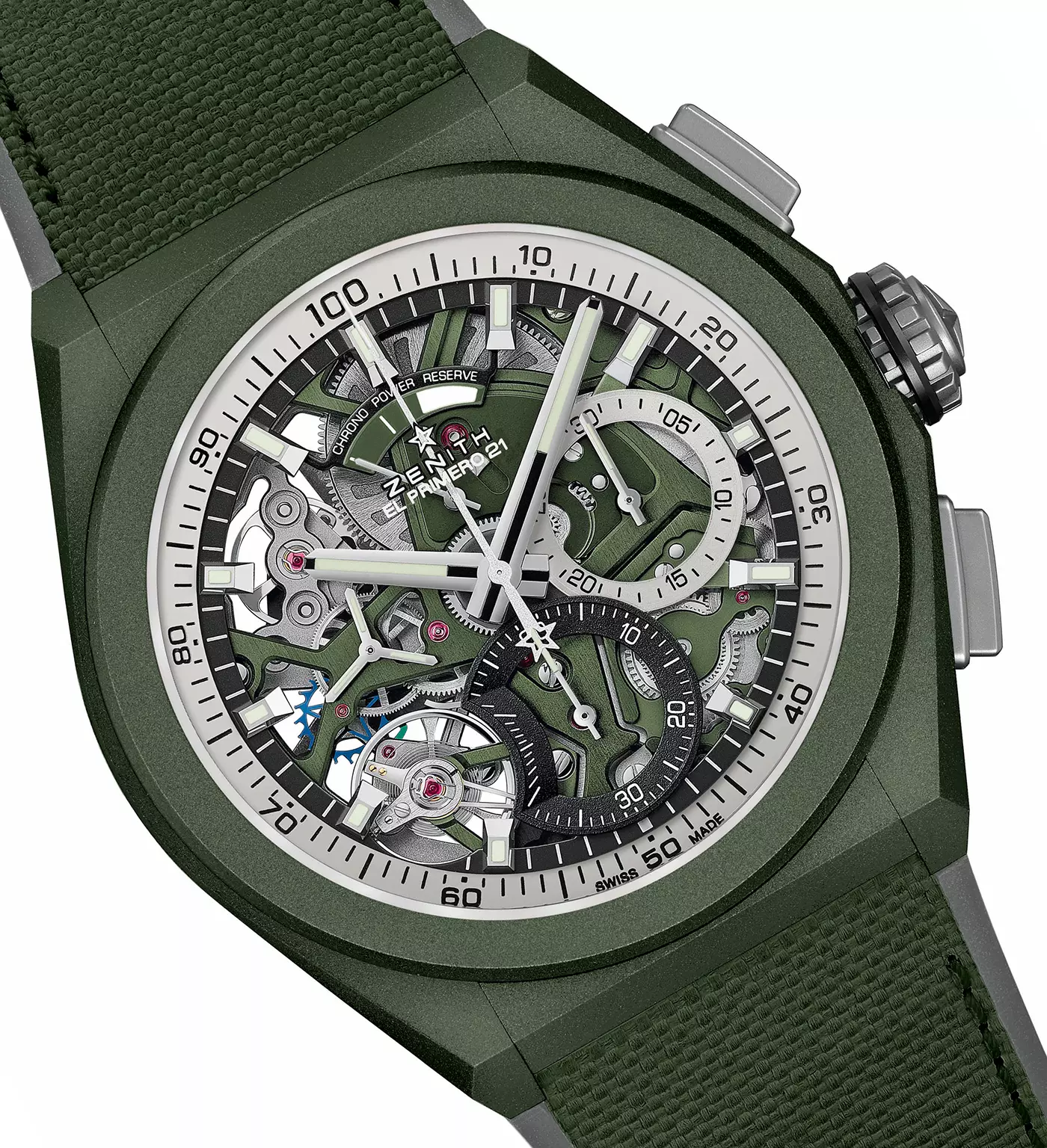 Ua faalauiloa e Zenith le Defy 21 Urban Jungle Watch 11270_3