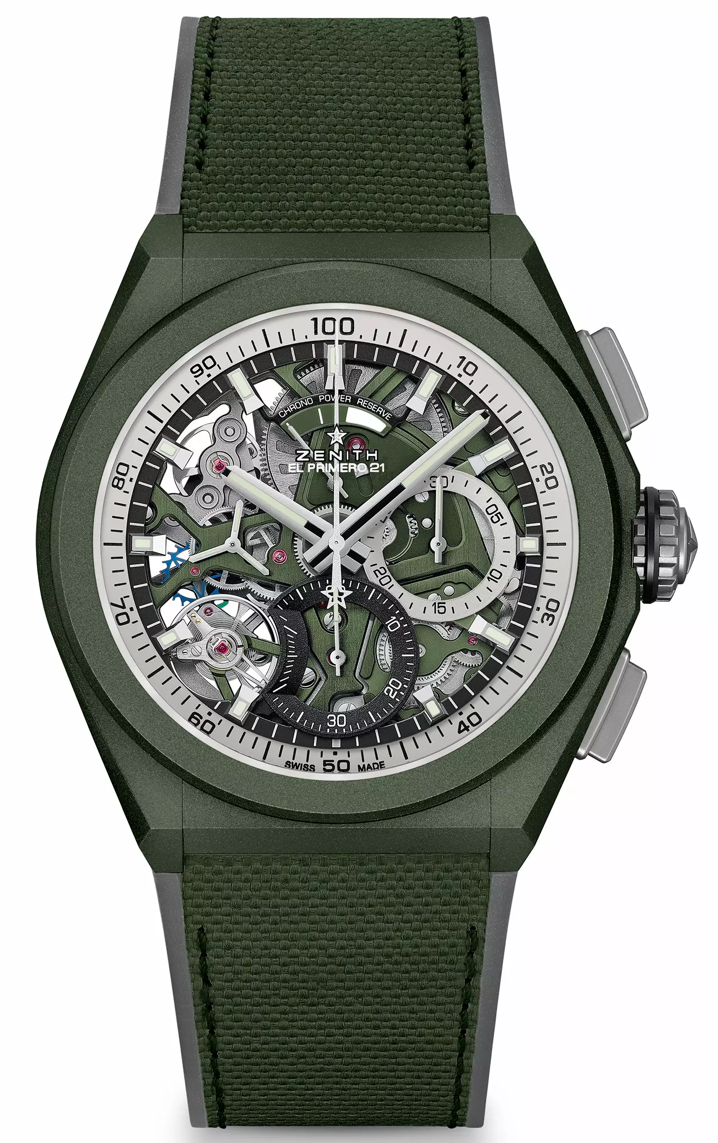 Zenith Malkaŝas Defy 21 Urban Jungle Watch 11270_5