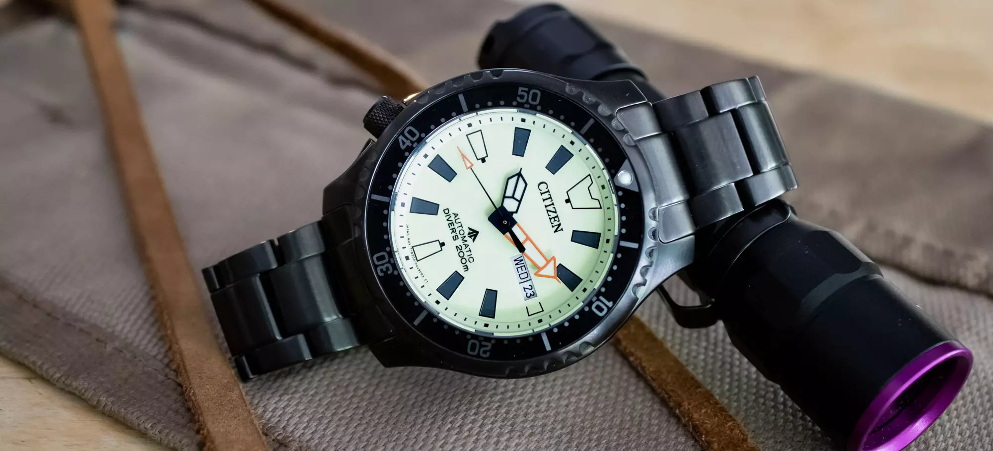 Hands-On: Citizen Promaster Dive Watch Automatisk NY0155-58X