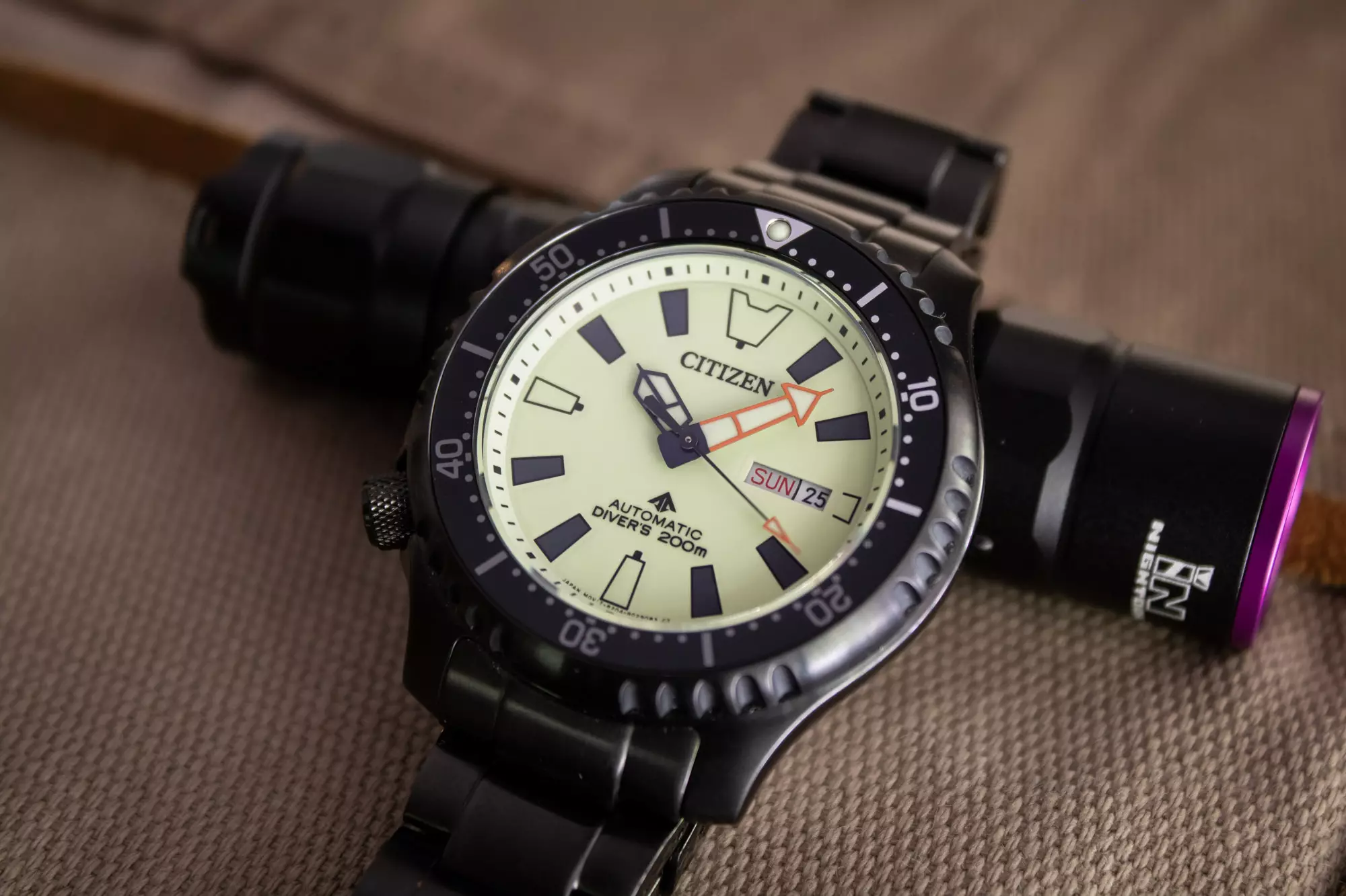 Hands-On: Dive Promaster Dinesydd Gwylio Awtomatig NY0155-58X 112_6