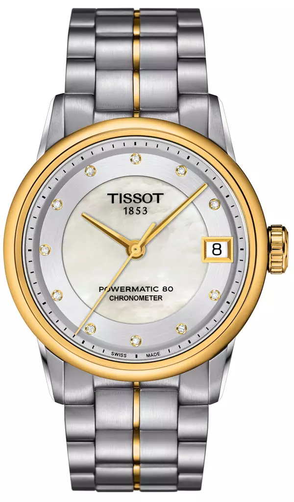 Tissot-lux-COSC-2Tone- ئالماس