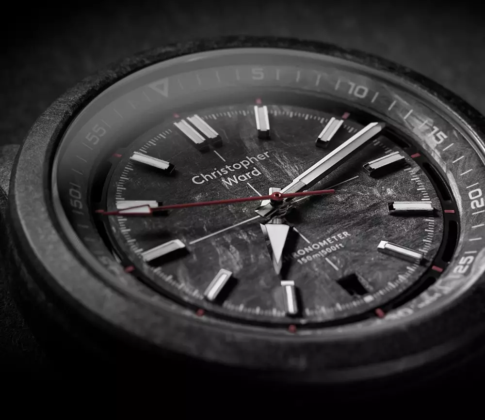 Christopher Ward's C63 Colchester Watch Amin'ny Carbon Case & Dial 1172_3