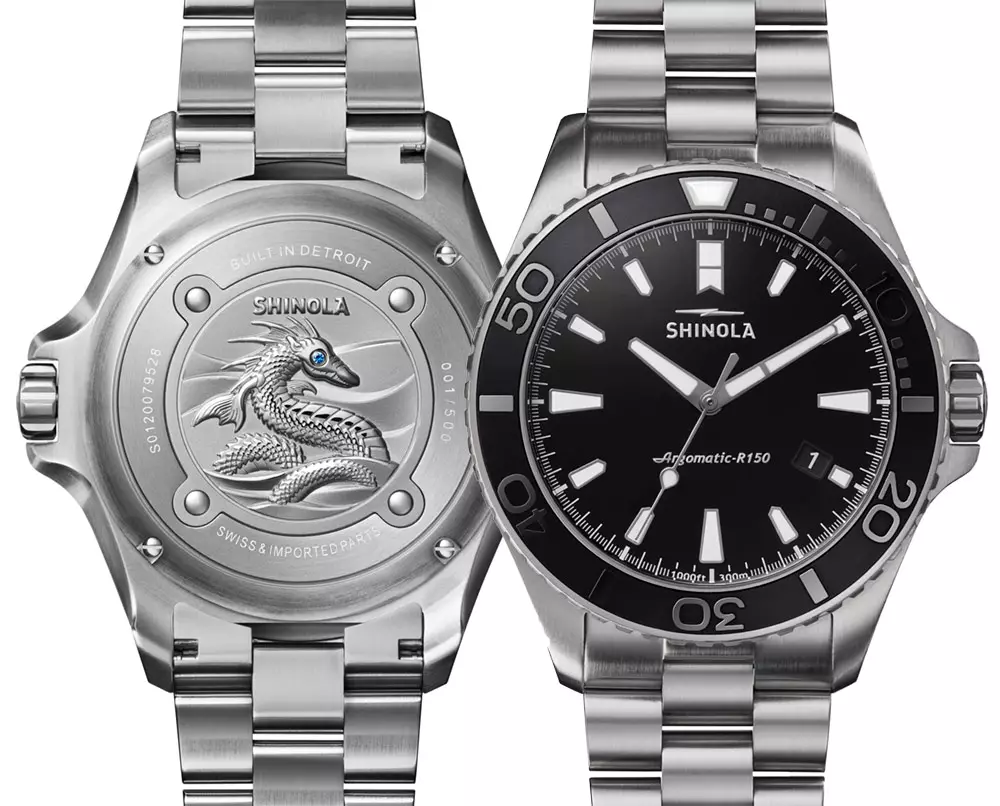 Shinola Lake Erie Monster – prvé mechanické hodinky značky – debutujú prostredníctvom aukcie na StockX 1199_3