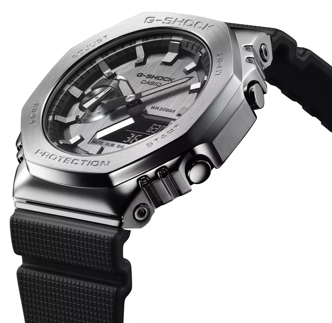 Casio tilkynnir málmhúðaða G-Shock GM2100 úraseríuna 12018_1