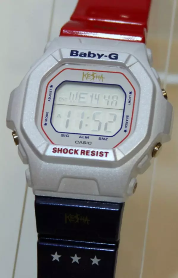 Casio Baby-G 시계는 Kesha와 함께 천박해집니다. 12043_10