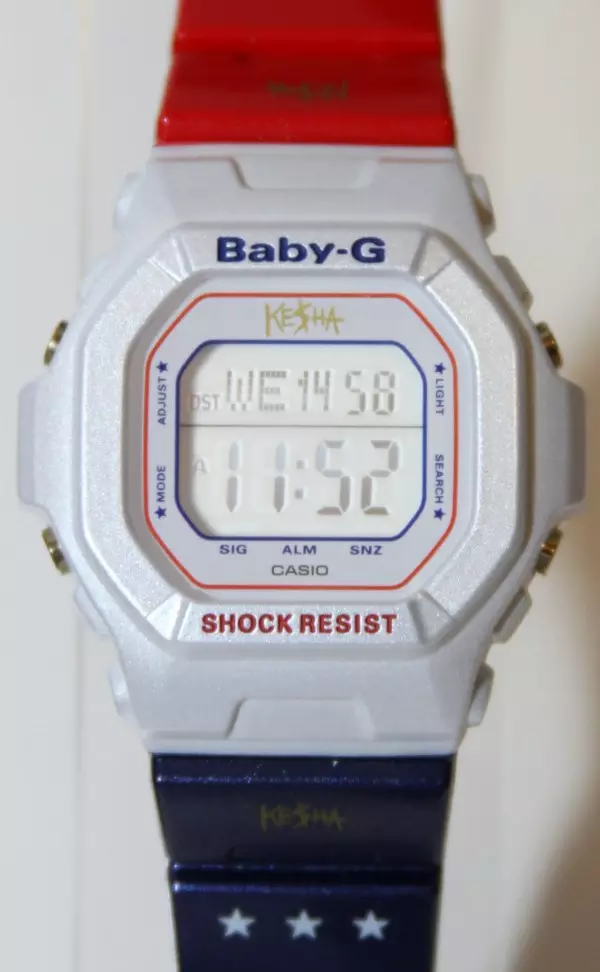 Casio Baby-G 시계는 Kesha와 함께 천박해집니다. 12043_2