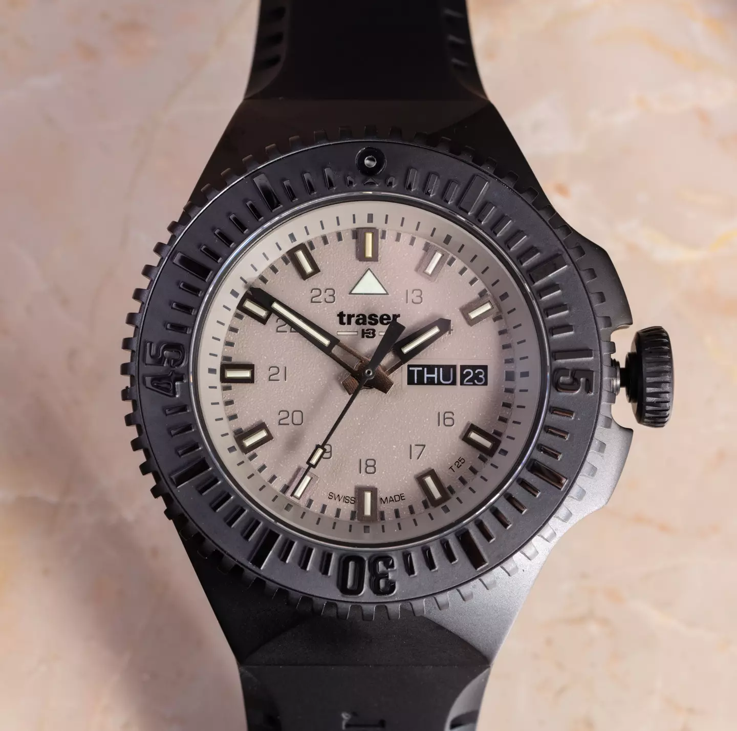 Hands-on: Traser P69 zwart stealth-horloge 1228_4