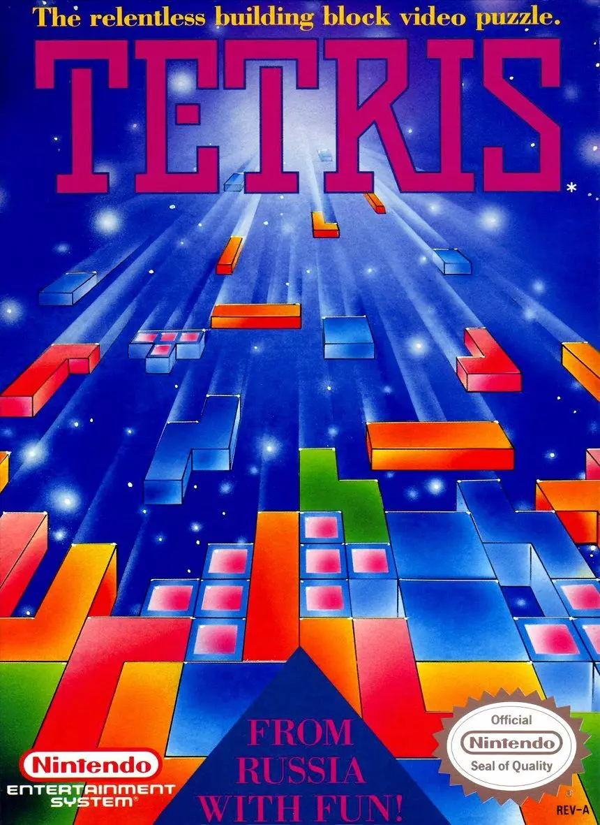 Cluiche Nintendo-Tetris