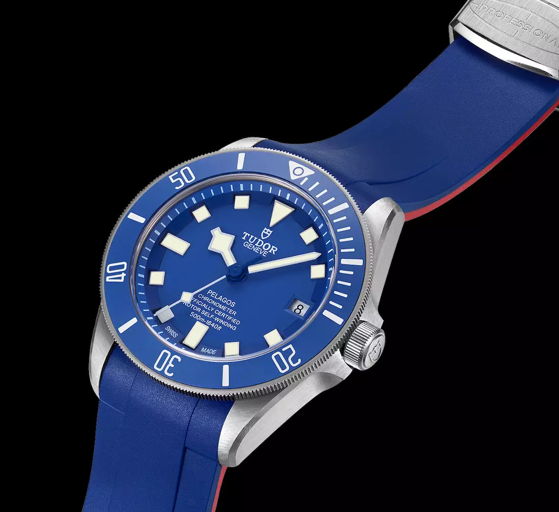 حزام ساعة Crafter باللون الأزرق المنحني لساعة Tudor Pelagos 12364_2