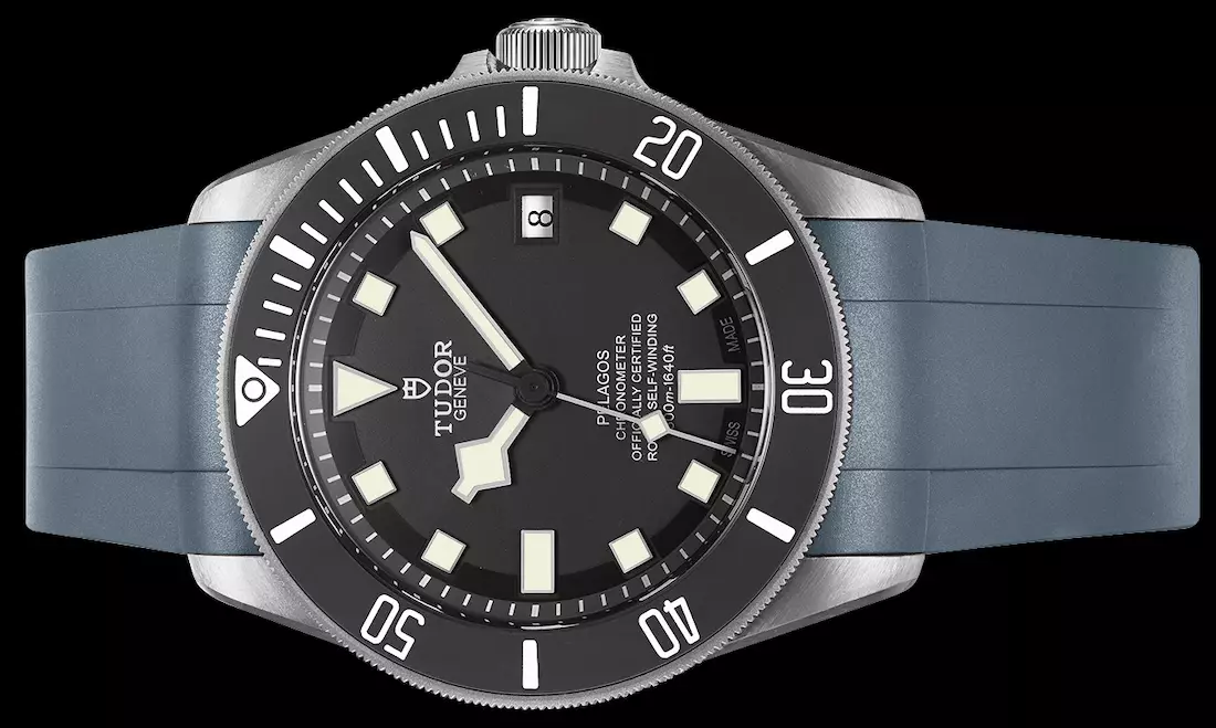 Crafter 藍色弧形末端錶帶，適用於 Tudor Pelagos 12364_4