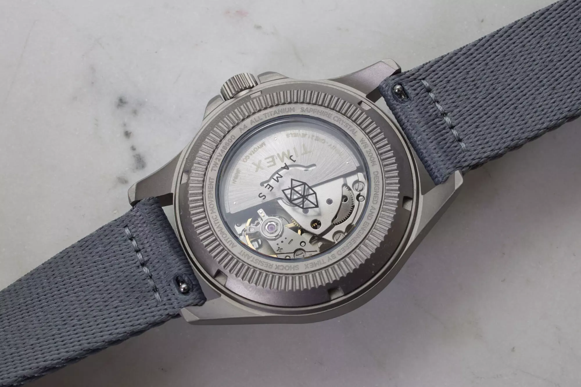 Aka-Na: James Brand X Timex Njem North White-Dial Watch 125_5