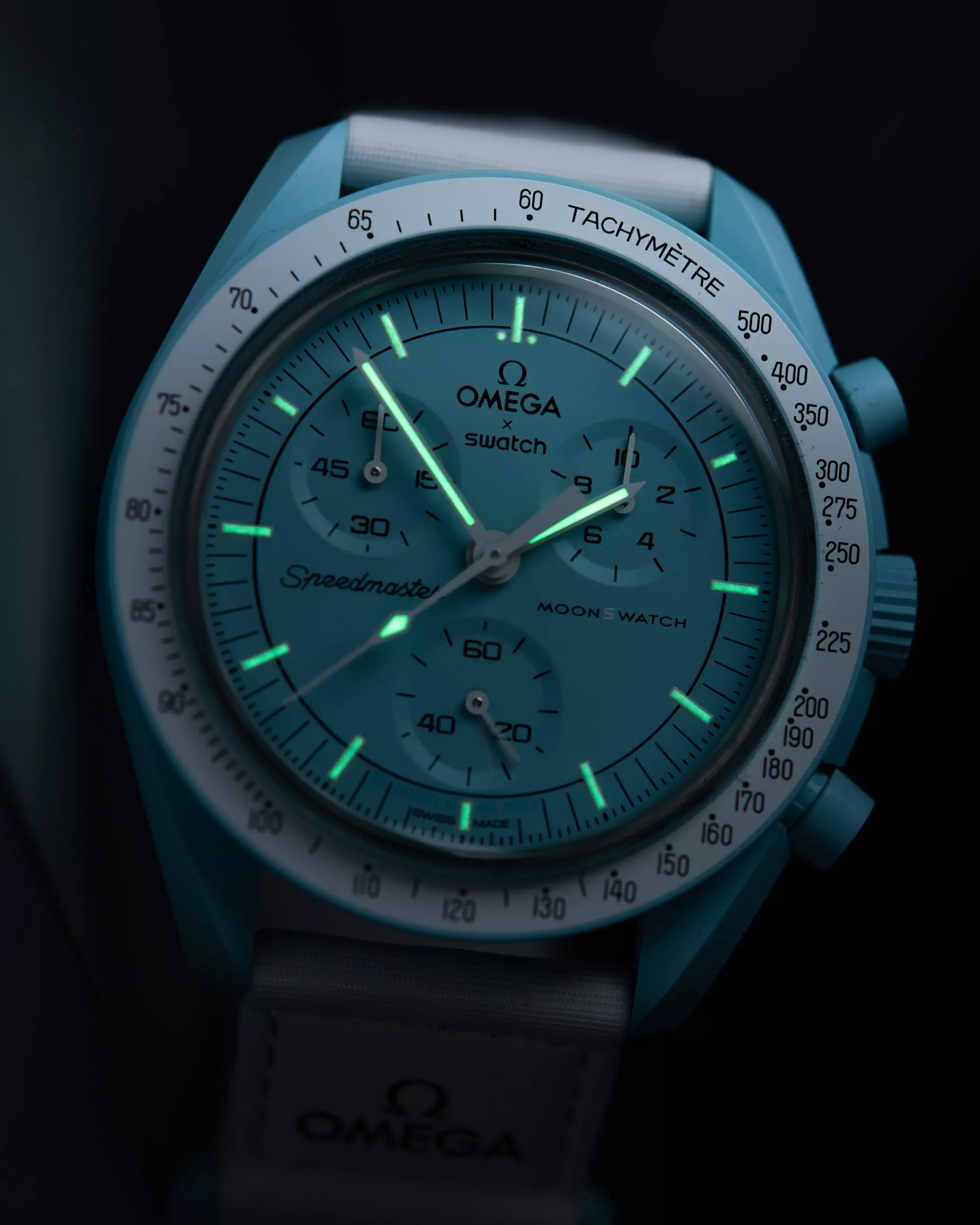 Fila para Urano: Revisão do relógio Omega Swatch MoonSwatch 128_23