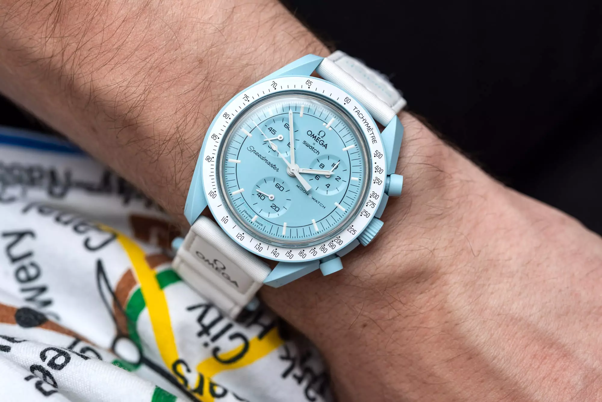 Հերթում Ուրանի համար. Omega Swatch MoonSwatch Watch Watch Review 128_3