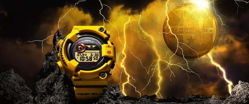 G-Shock ຄົບຮອບ 30 ປີ Thunder Yellow 2 GF-8230E-9
