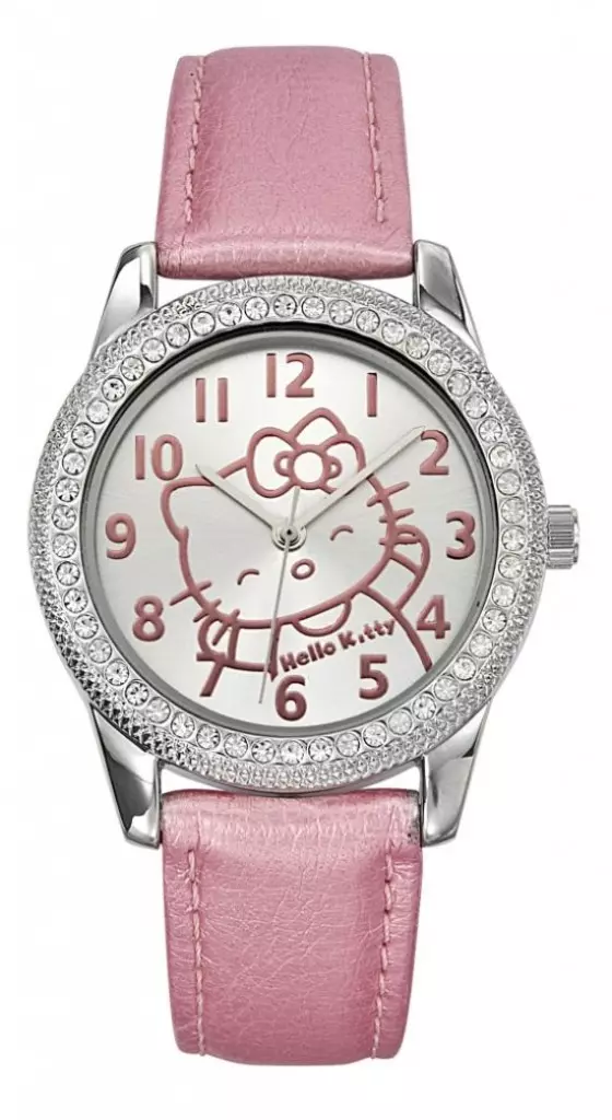 Hello Kitty Pink na Diamond Watch