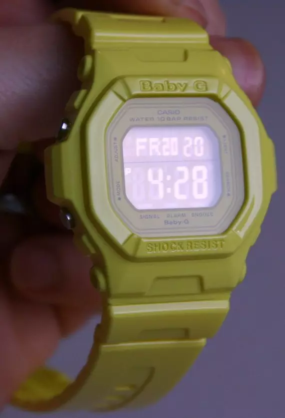 Montre Casio Baby-G jaune 2