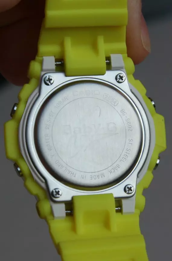 Casio Baby-G Yellow сағаты 6